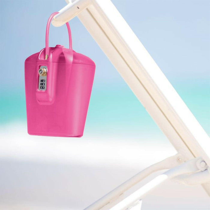 Protective Pink Portable Safe